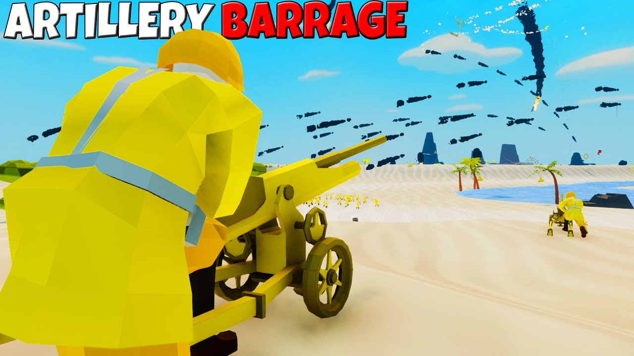 Insane Italian WW2 ARTILLERY BARRAGE! - Total Tank Simulator: Battle ...