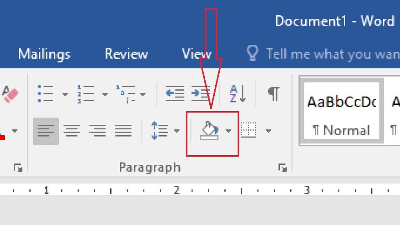 How to use shade and highlight in Ms word part 5 - YouTube