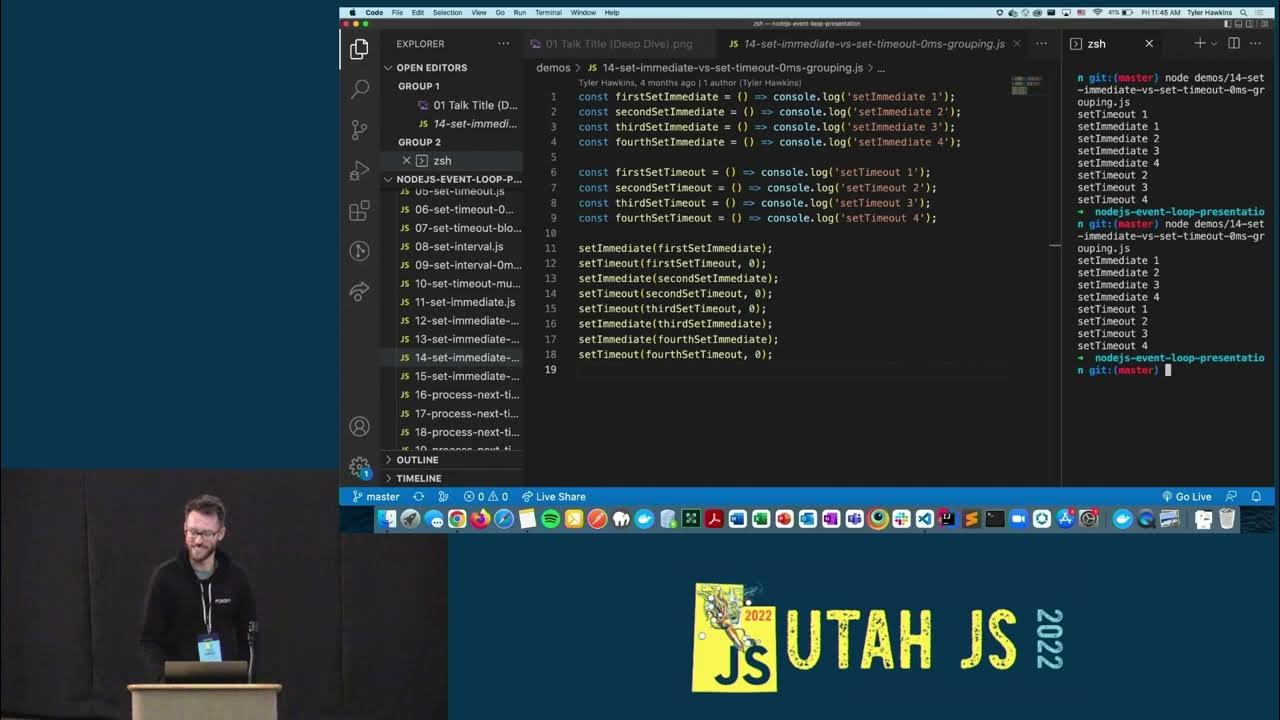 A Deep Dive Into the Node js Event Loop - Tyler Hawkins - YouTube