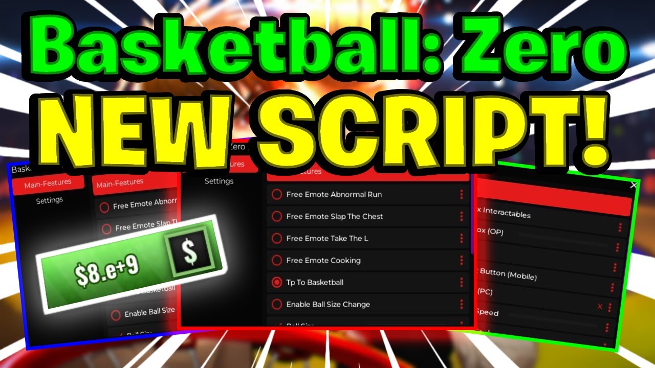 Basketball: Zero Script Gui / Hack (AUTO DRIBBLE, AUTO WIN, AUTOFARM ...