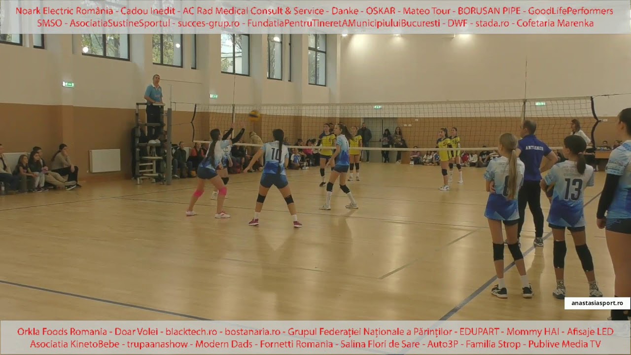 CAMPIONAT NATIONAL FRVOLEI, TURNEUL 2, U13 MINIVOLEI - YouTube
