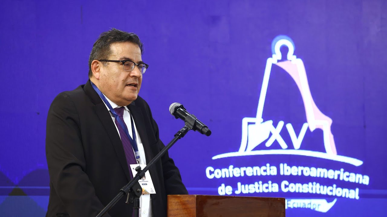XV CIJC | Eje temático 3: Cesar Ochoa Cardich, magistrado del Tribunal ...