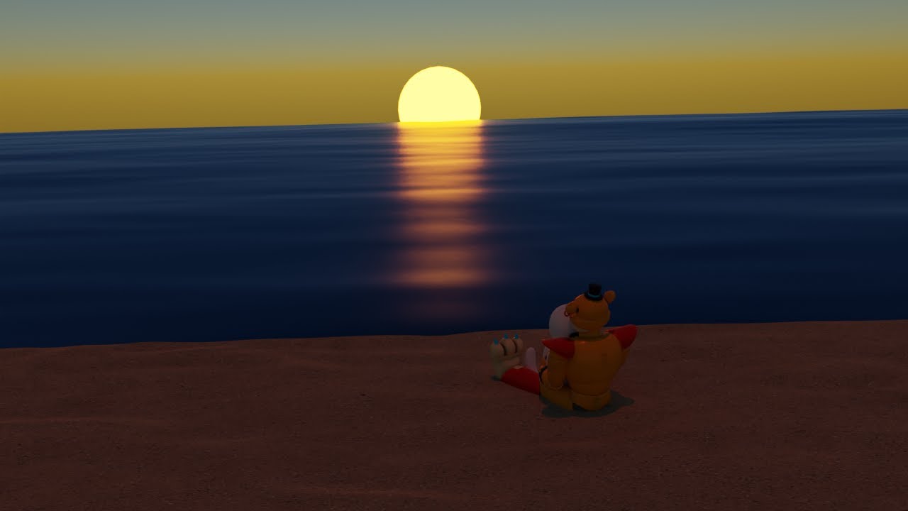 Sunset at the beach (Blender animation) - YouTube