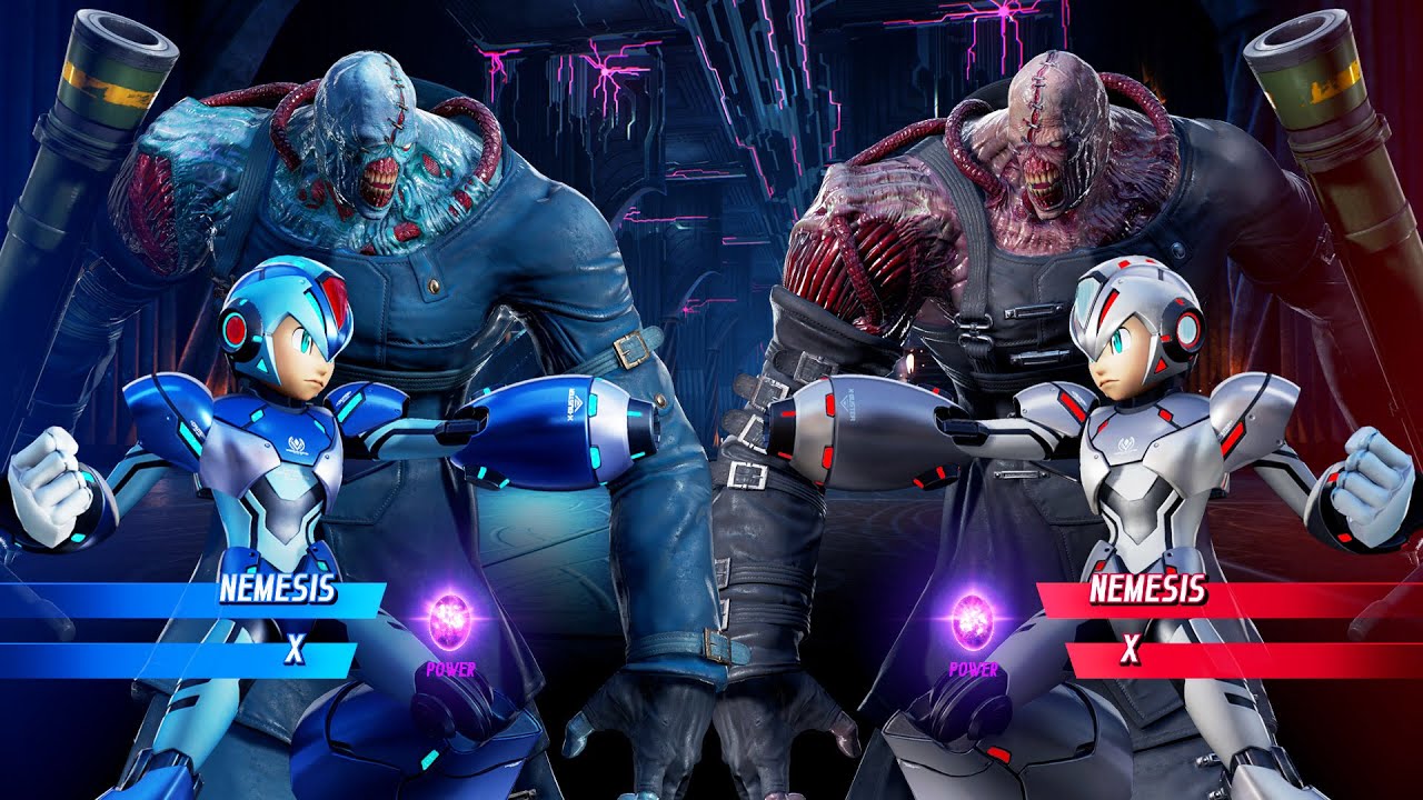 Nemesis & X vs Nemesis & X (Very Hard) - Marvel vs Capcom | 4K UHD ...
