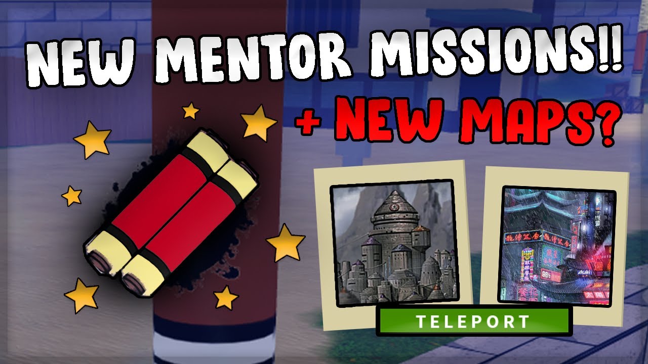 NEW MENTOR MISSIONS + NEW MAPS COMING TO SHINDO LIFE??? Shindo Life ...