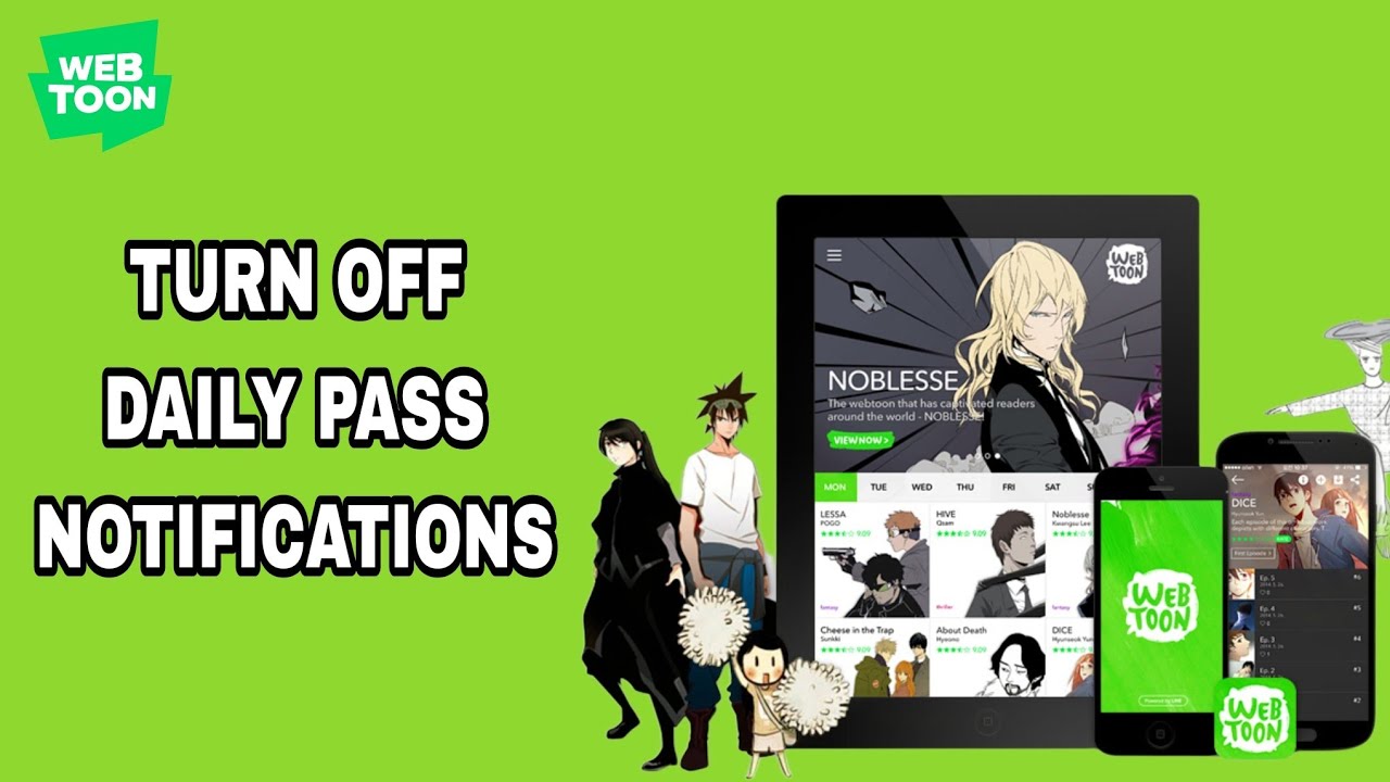How To Turn Off Daily Pass Notifications On WebToon App - YouTube