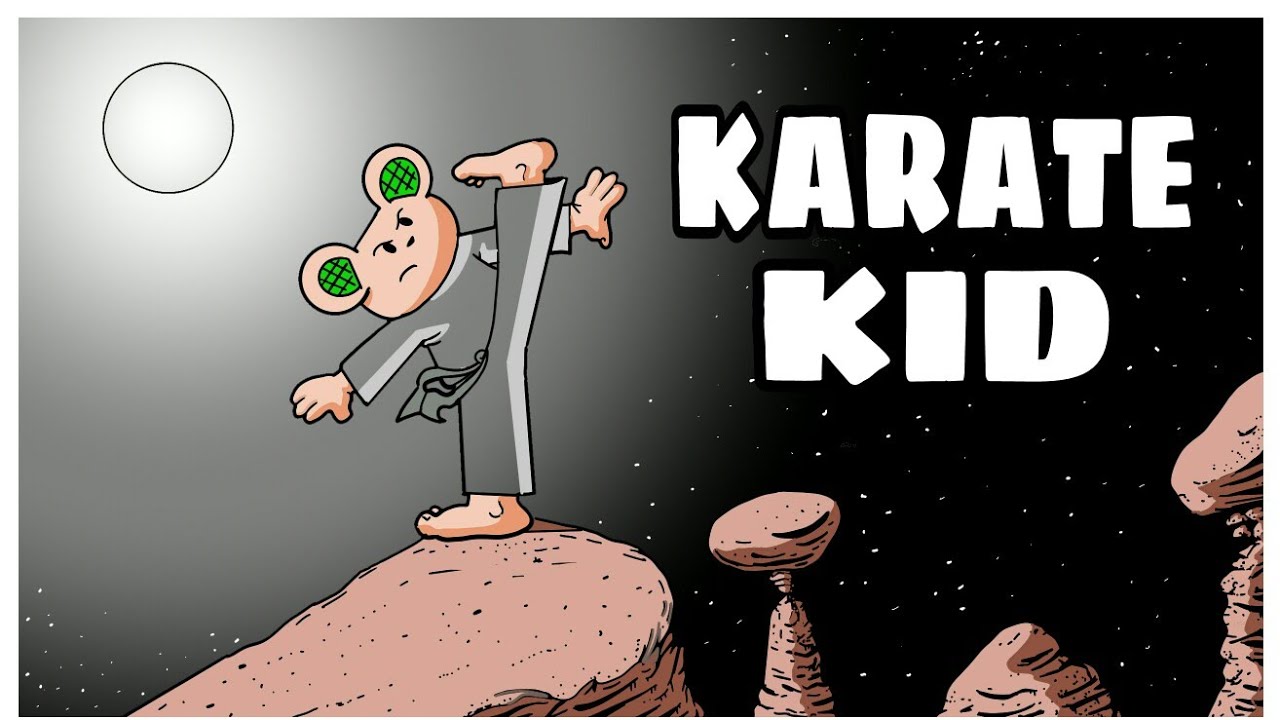 KARATE KID / Caricatura animada - YouTube