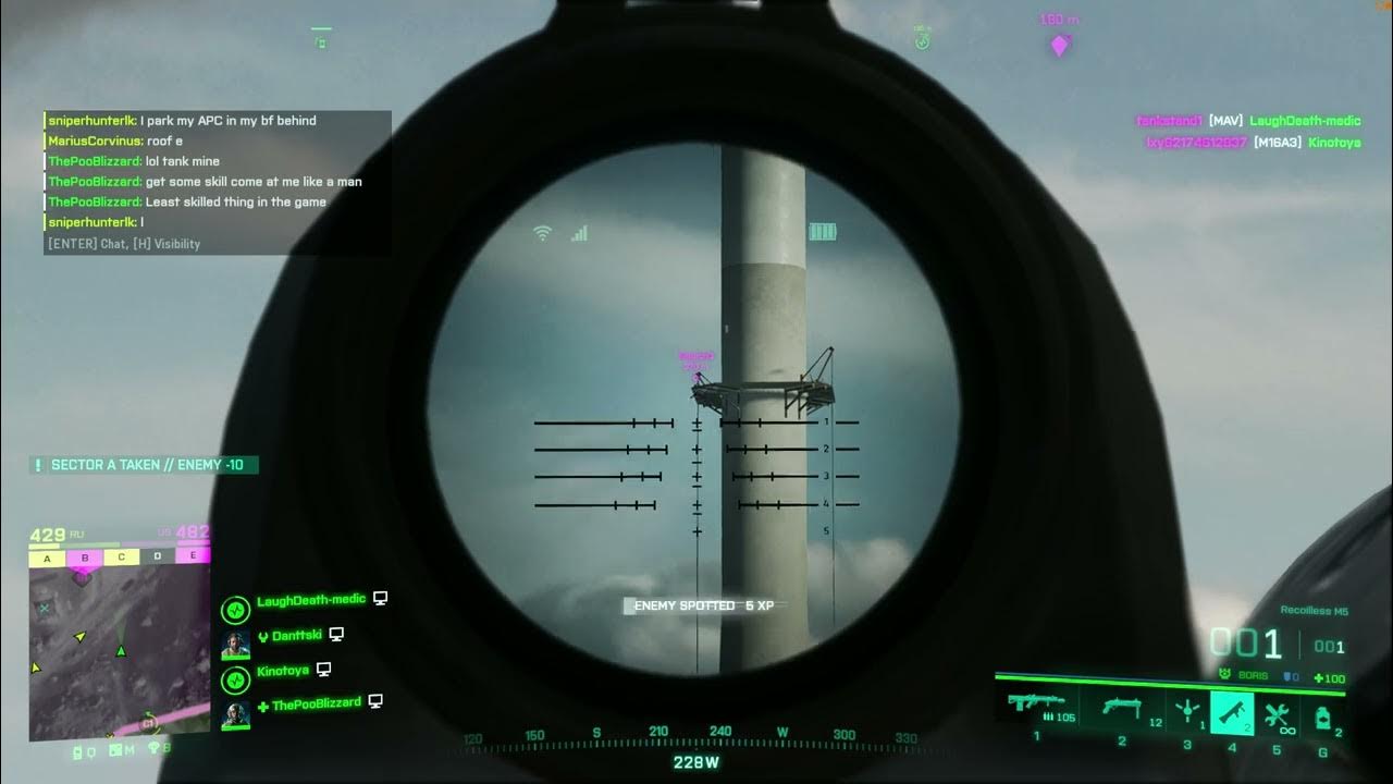 Battlefield™ 2042 | 2023-05-25 | M5 Recoilless shot almost 400 metres away! - YouTube