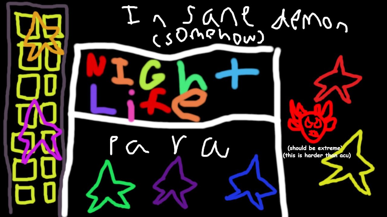 (60hz) (50 Insane Demons) Night Life (Insane/Extreme Demon) by para ...