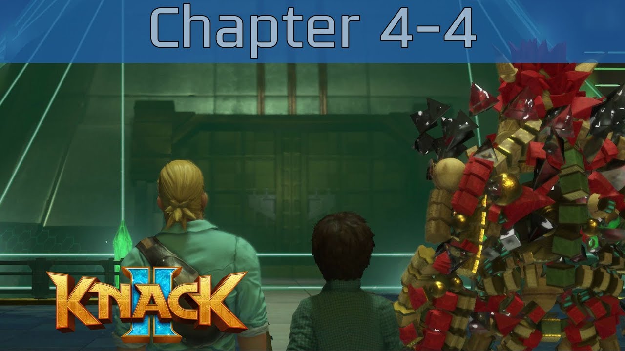 Knack 2 - Chapter 4-4: Yurick's Laboratory Walkthrough [HD 1080P/60FPS ...
