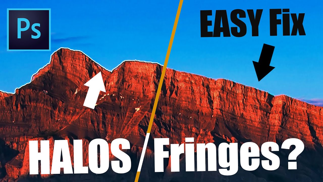 Sharpen Without ANY Halos or Edge Fringes in Photoshop | Sharpening ...