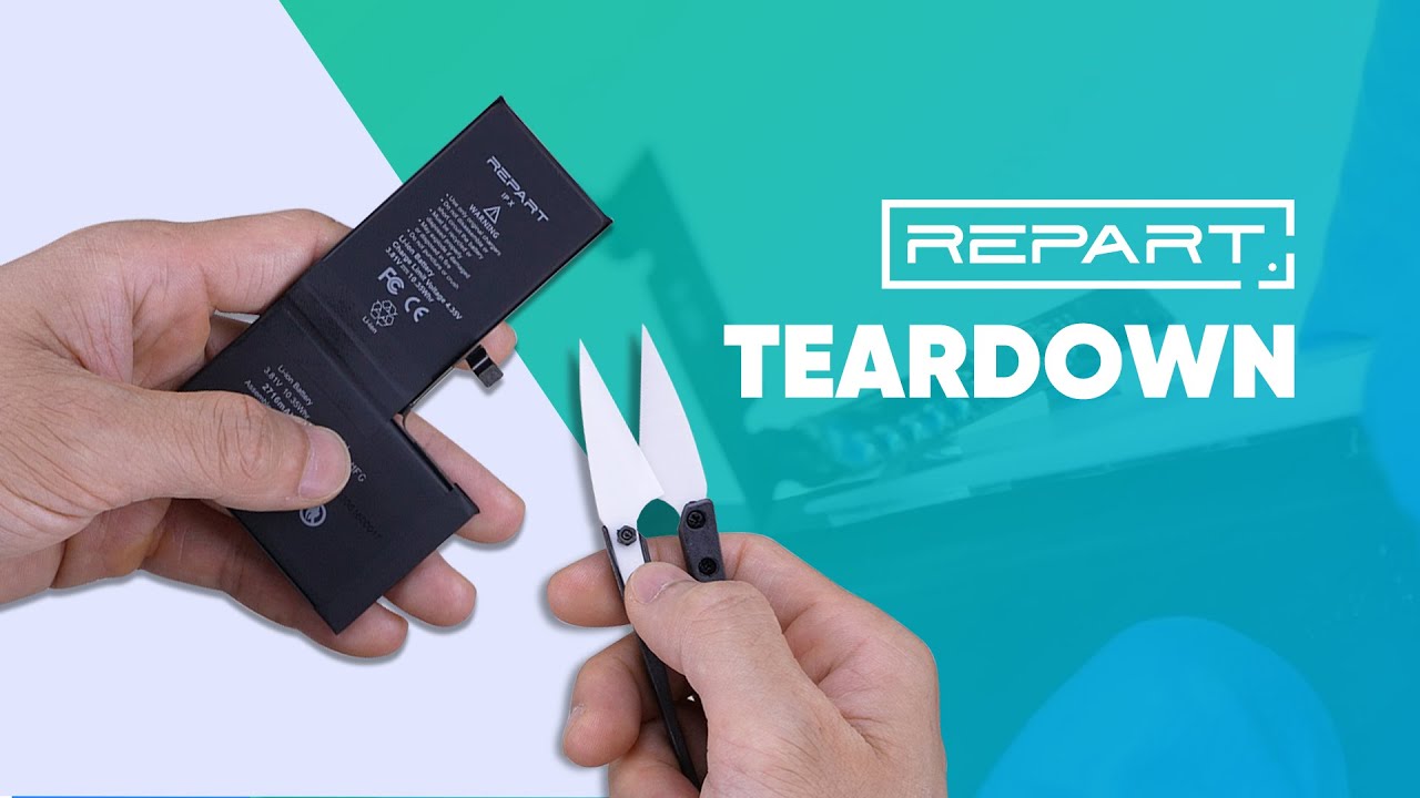 REPART iPhone Battery Teardown Step by Step - YouTube