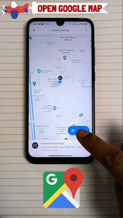 Location Sharing by Google map Tutorial #shorts - YouTube