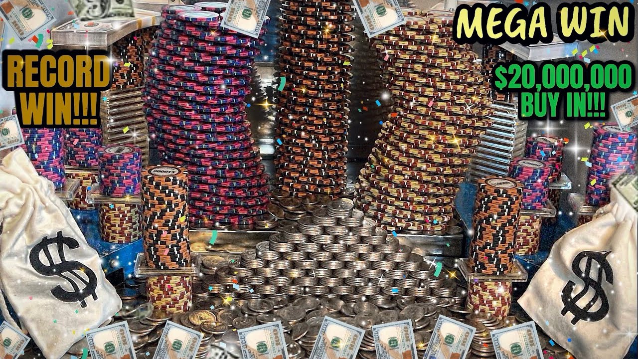 $20,000,000.00 BUY IN, 100 QUARTER CHALLENGE, HIGH RISK COIN PUSHER ...