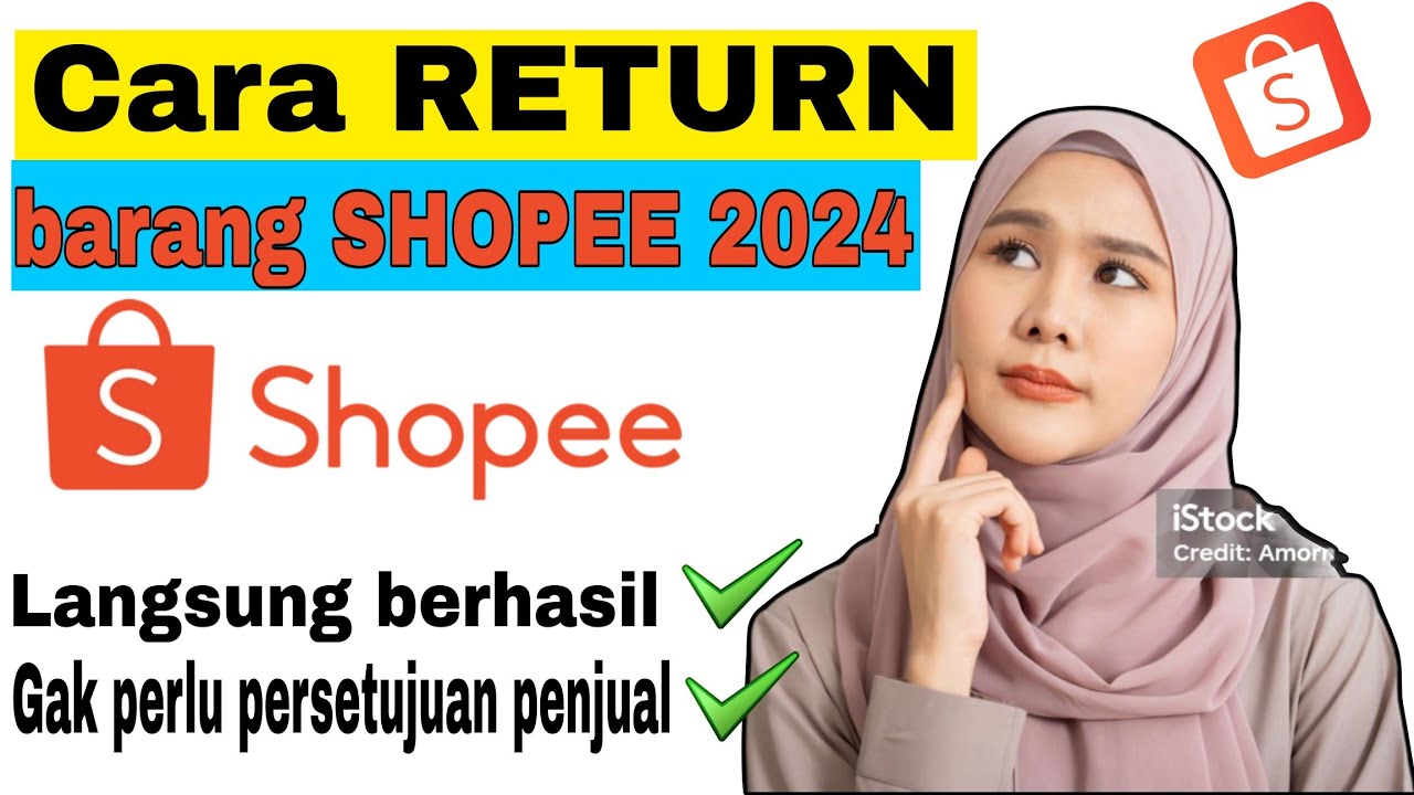 Cara return paket Shopee Tanpa tunggu Penjual Setuju - YouTube