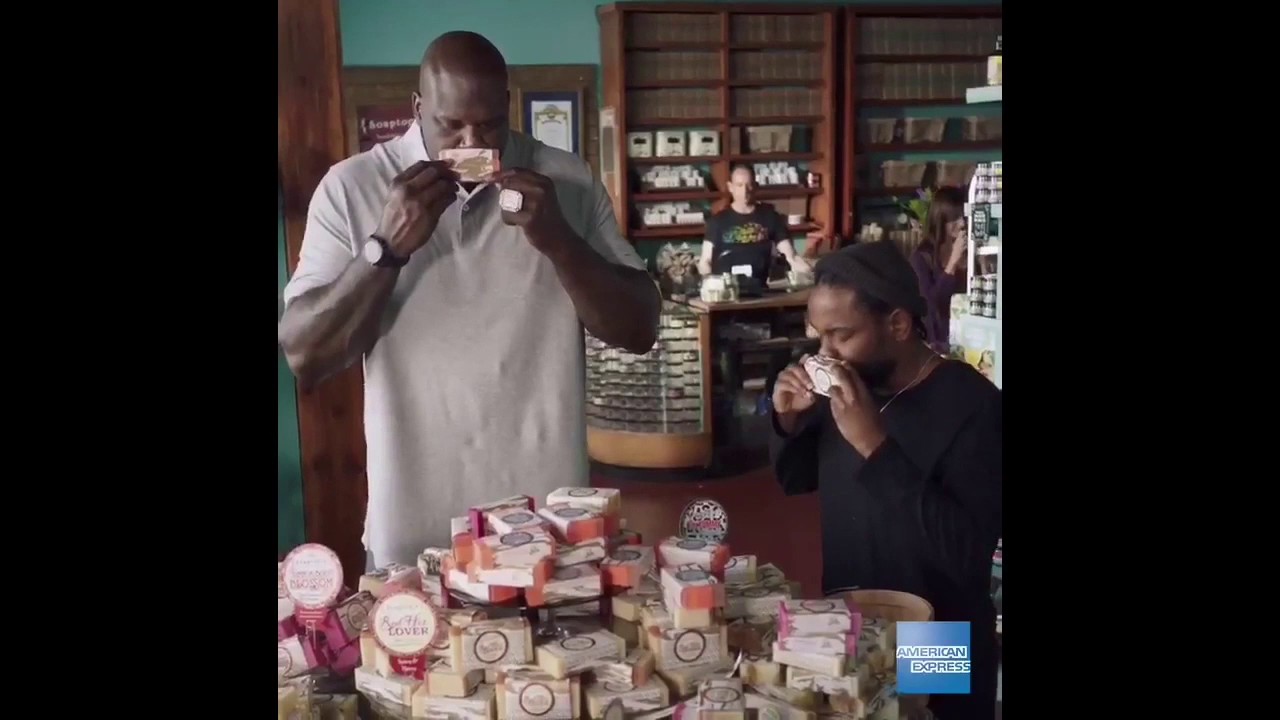 Shaq and Kendrick Lamar Sniff Soap for 1 Hour - YouTube