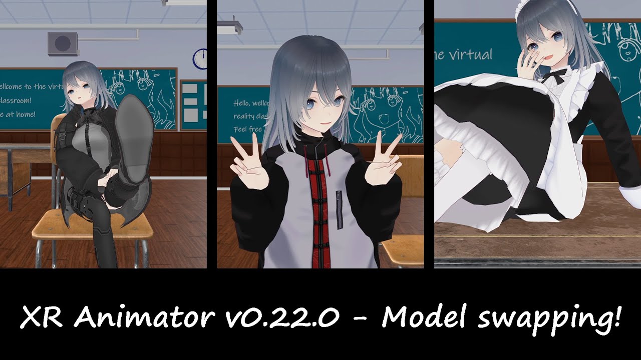 XR Animator v0.22.0 - Model swapping! - YouTube