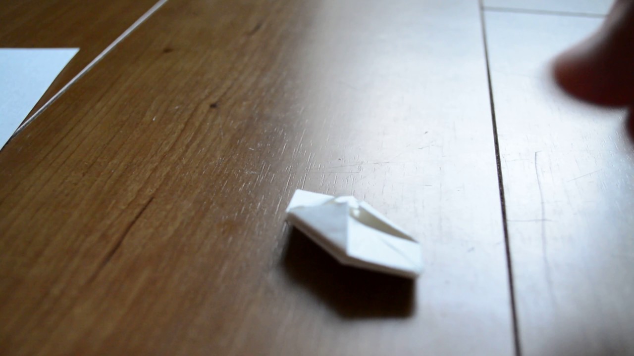ASMR Origami Whisper - Paper Folding - Box & Winged Box - YouTube