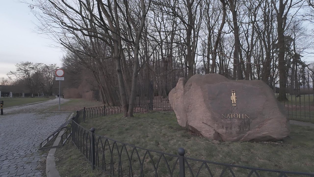 Walk aside the Park Natoliński Warsaw walker - YouTube