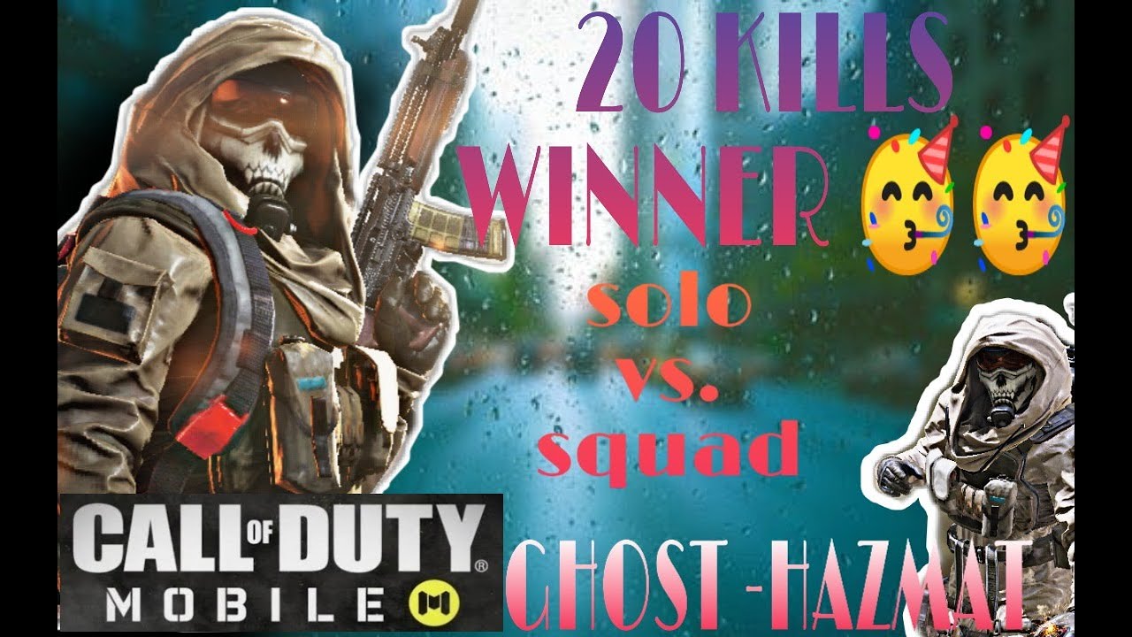 CODM || BATTLE ROYALE || GHOST- HAZMAT || 20 KILLS || CLASS TRAP MASTER ...