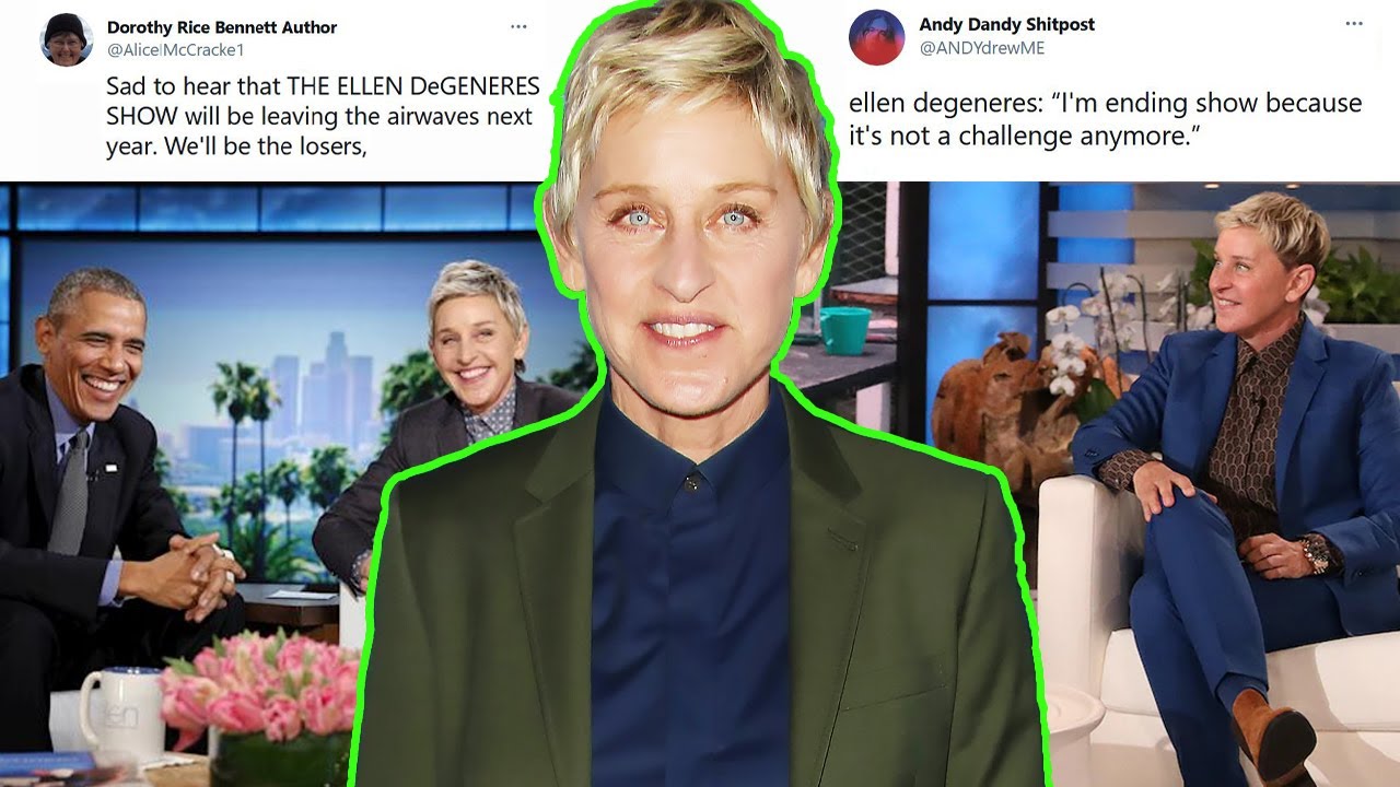The Truth Behind Why Was Ellen Forced To Quit Her Show - YouTube