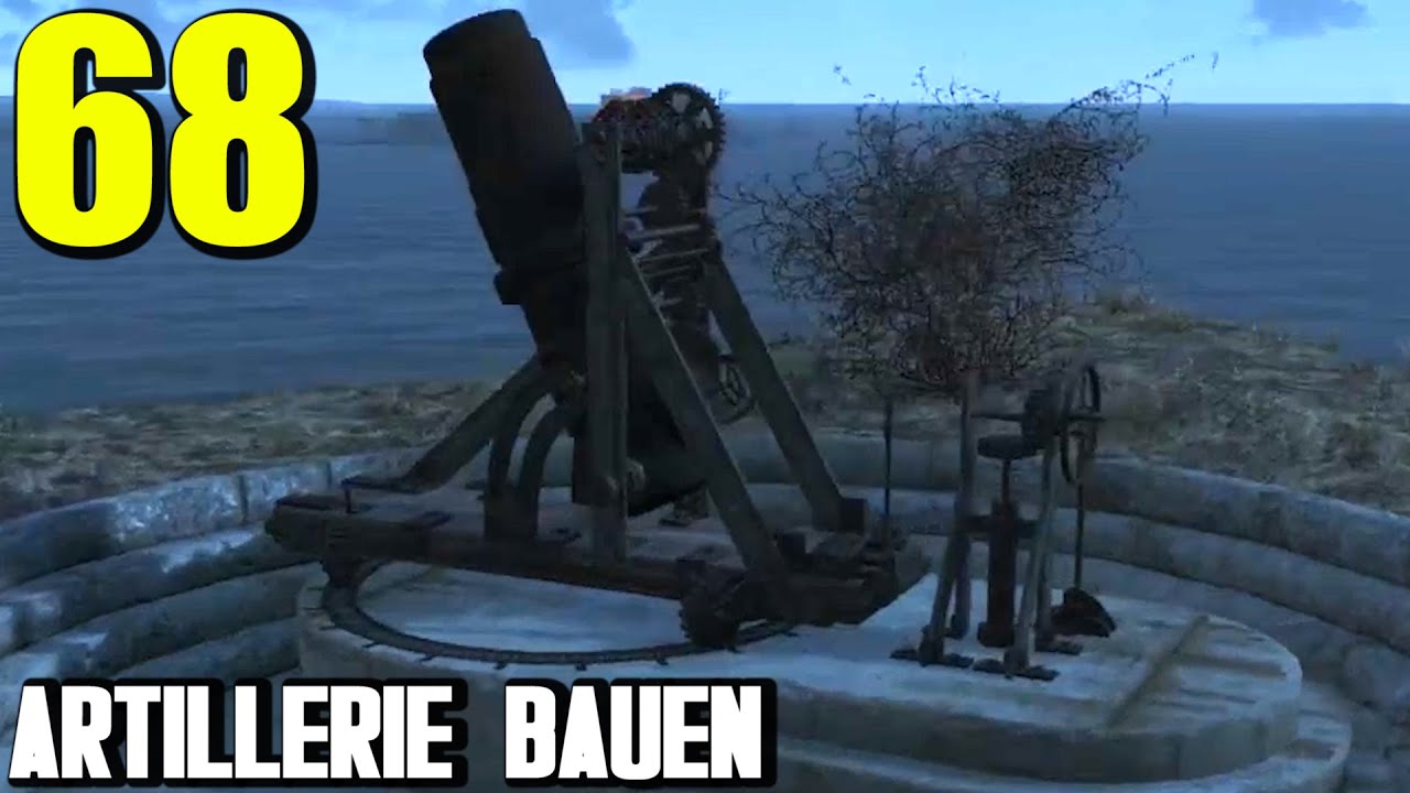 Fallout 4 Gameplay German #68 ARTILLERIE BAUEN | Let's Play Deutsch ...