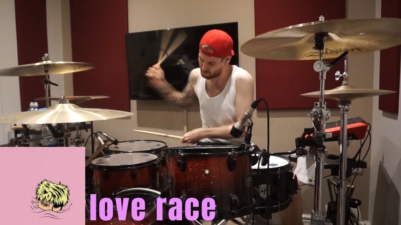 Machine Gun Kelly - love race (feat. Kellin Quinn) (DRUM COVER) - YouTube