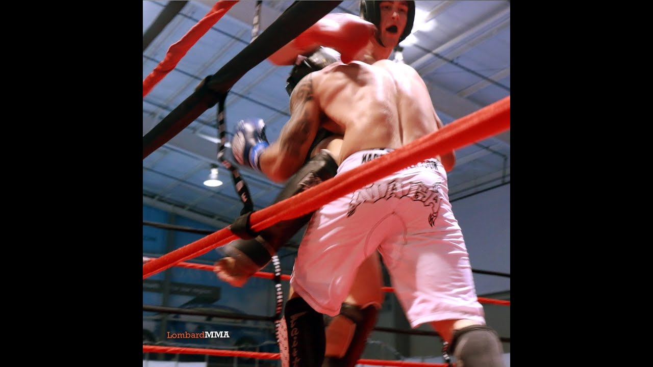 Muay Thai Clinch: Knee Swipe Dump - YouTube