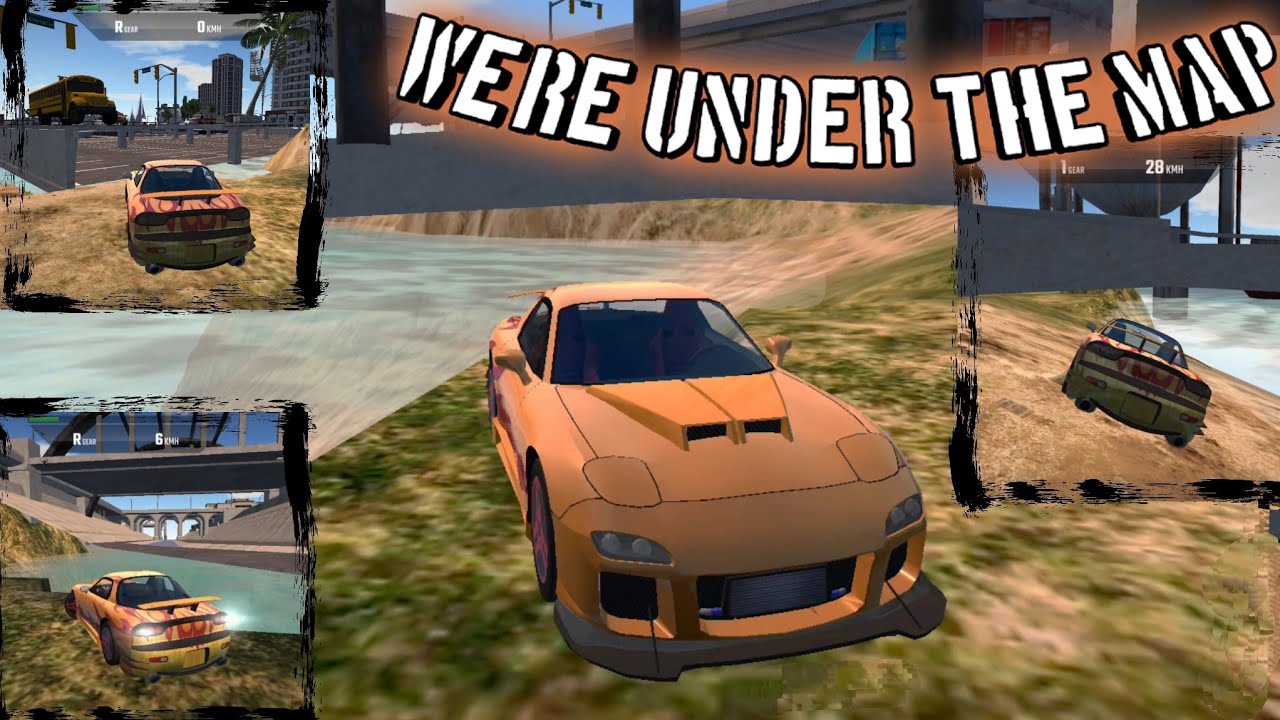 How do you get under the map? Speed legends CAR driving simulator (Как ...