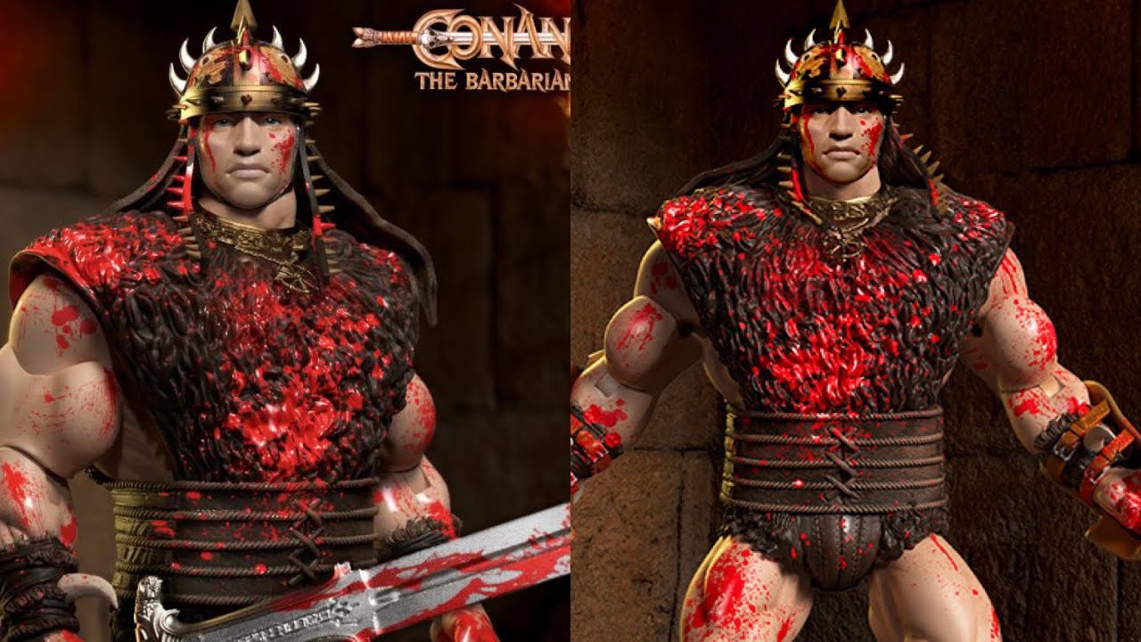 New Conan the Barbarian ULTIMATES! Pit Fighter Conan (Bloody) Bbts ...