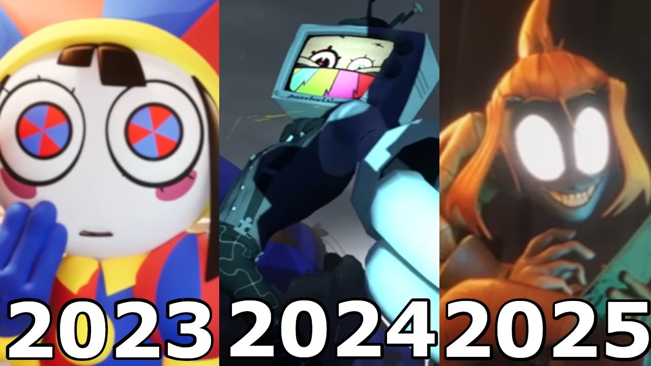 Every cinematic SMG4 + Glitch productions trailer part 2 (2023 - 2025 ...