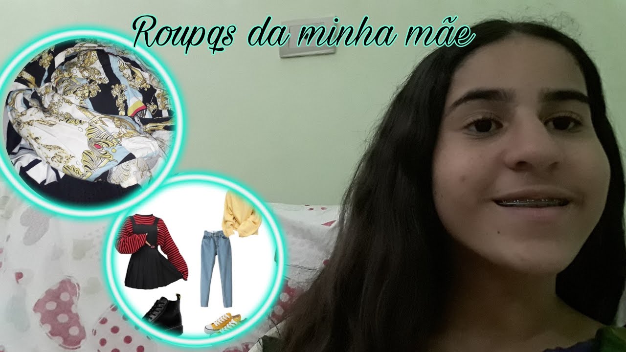 Provando Roupas Da Minha MÃe Youtube