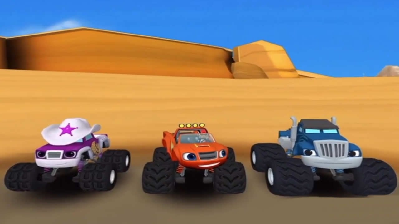 Blaze and the Monster Machines - Racing Game for Kids - YouTube