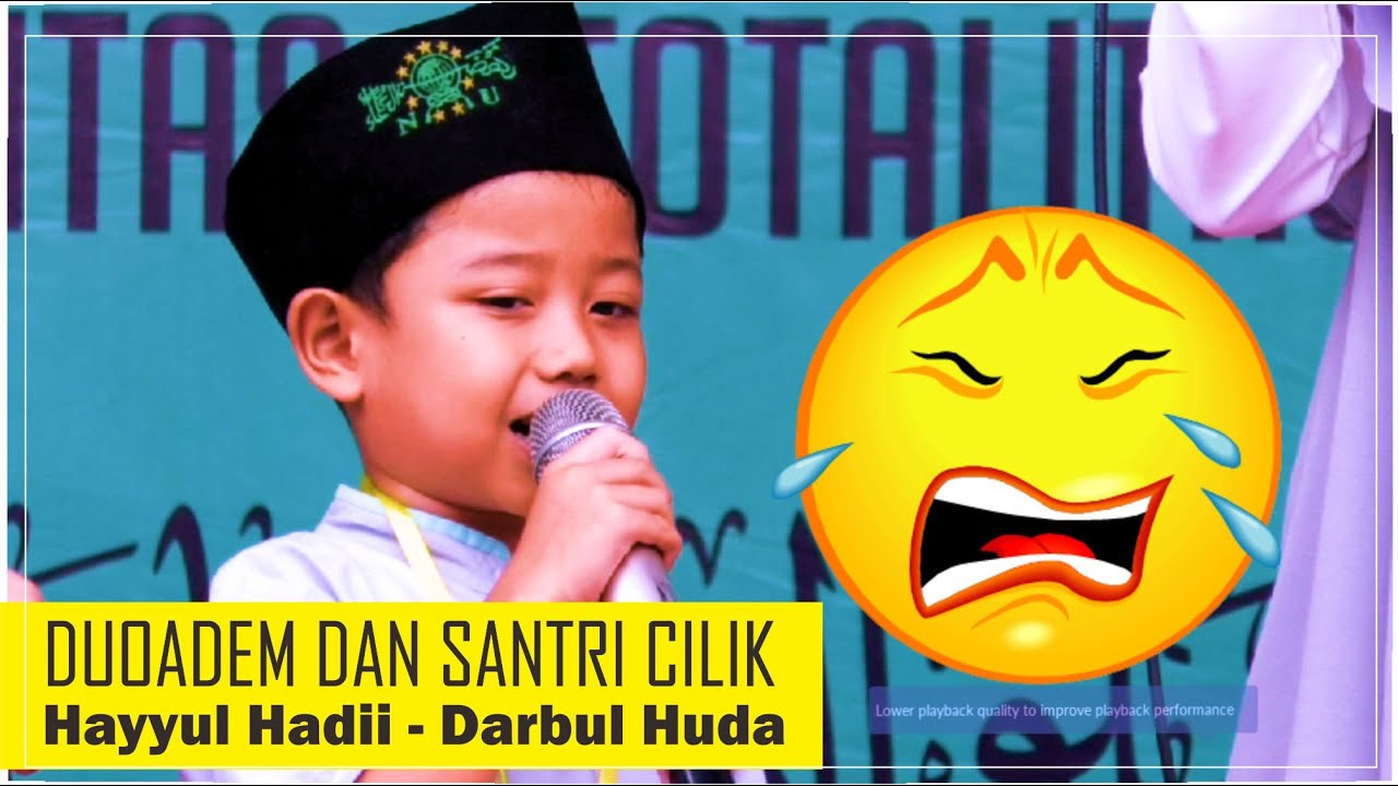 DUO ADEM feat SANTRI CILIK (HAYYUL HADI - DARBUL HUDA) - YouTube