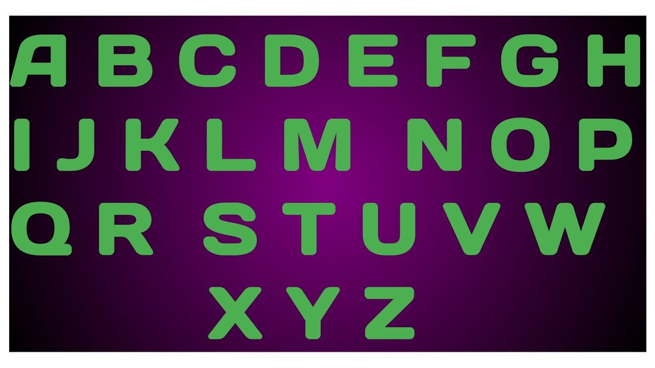 How To Teach Abcd For Nursery Class, Alphabet A To Z, ABCD,123 Number ...