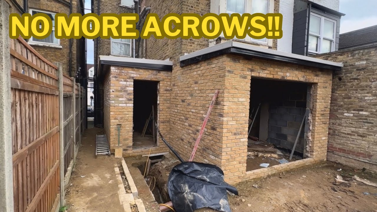 The house is structurally sound again - Rescuing a cowboy build - Day ...