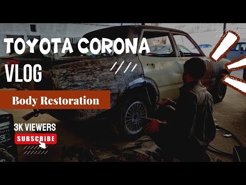 Project Corona RT100 Body Restoration - YouTube