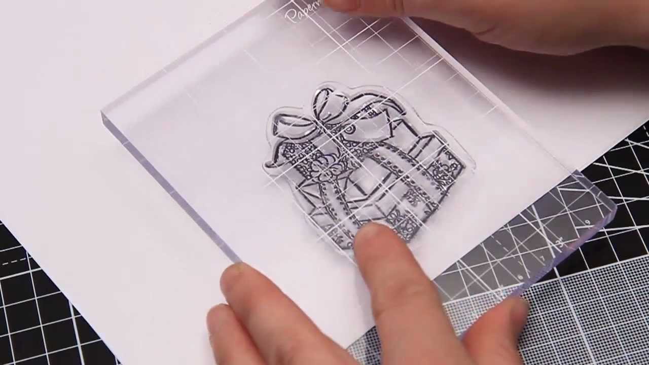 An Introduction to Stamping with Clear Stamps - YouTube
