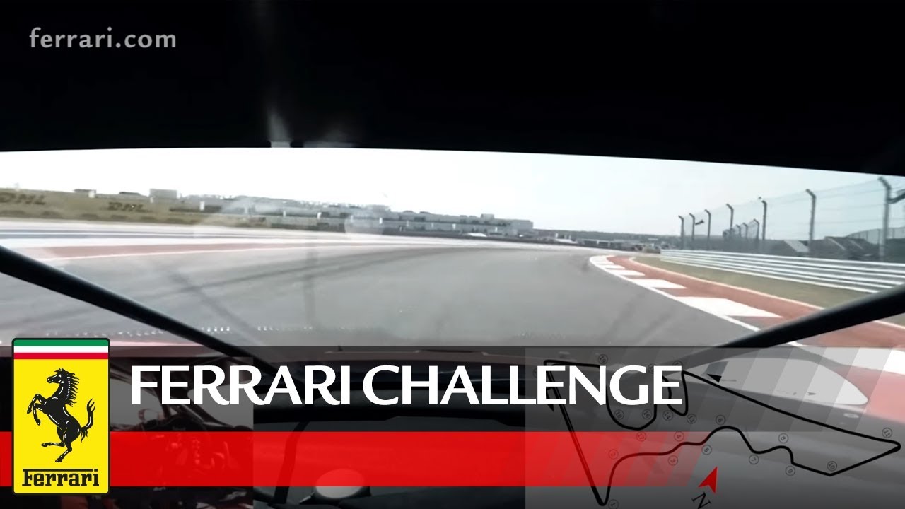 Ferrari Challenge North America - COTA 2017: On Board - YouTube