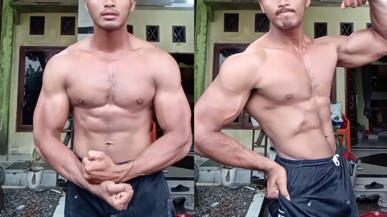 cowok ganteng pamer badan dan perut sixpack - YouTube