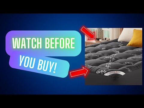 Unboxing + Demo of this BEDLORE Queen Mattress Topper