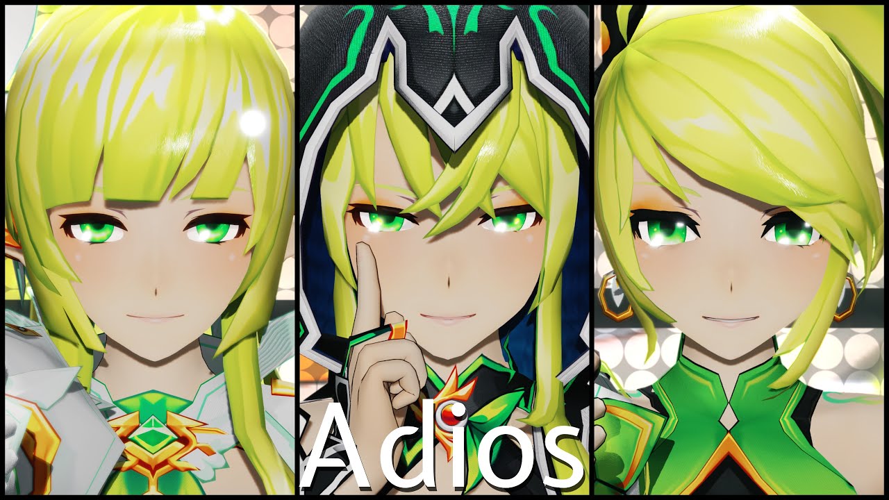 【Elsword MMD / 엘소드 MMD】Adios【Rena 3rd】 - YouTube