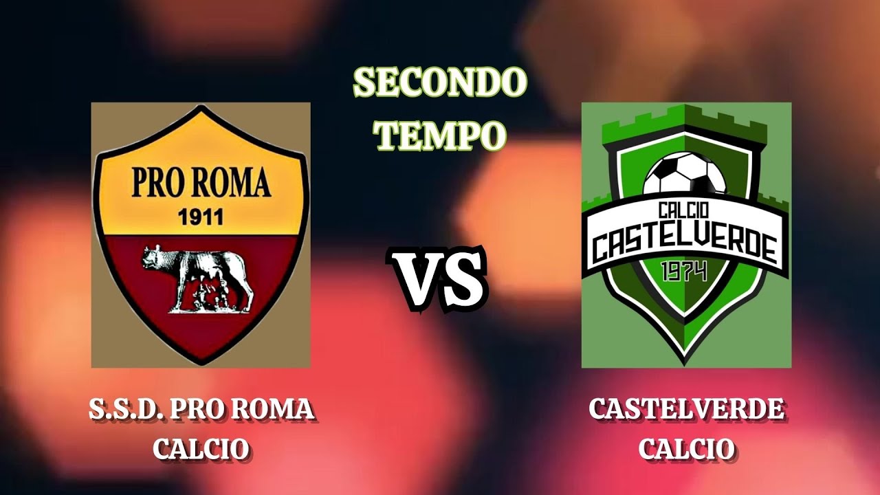 😱😱😡🔴🔴💥⚽💥⚽💥Stagione 2023/2024 - Pro Roma Calcio 1911 vs Castelverde ...