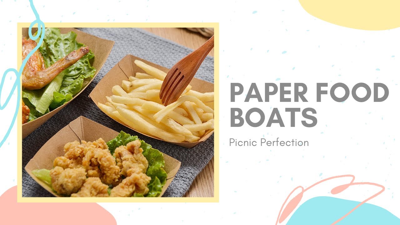 Picnic Perfection: Paper Food Boats - YouTube