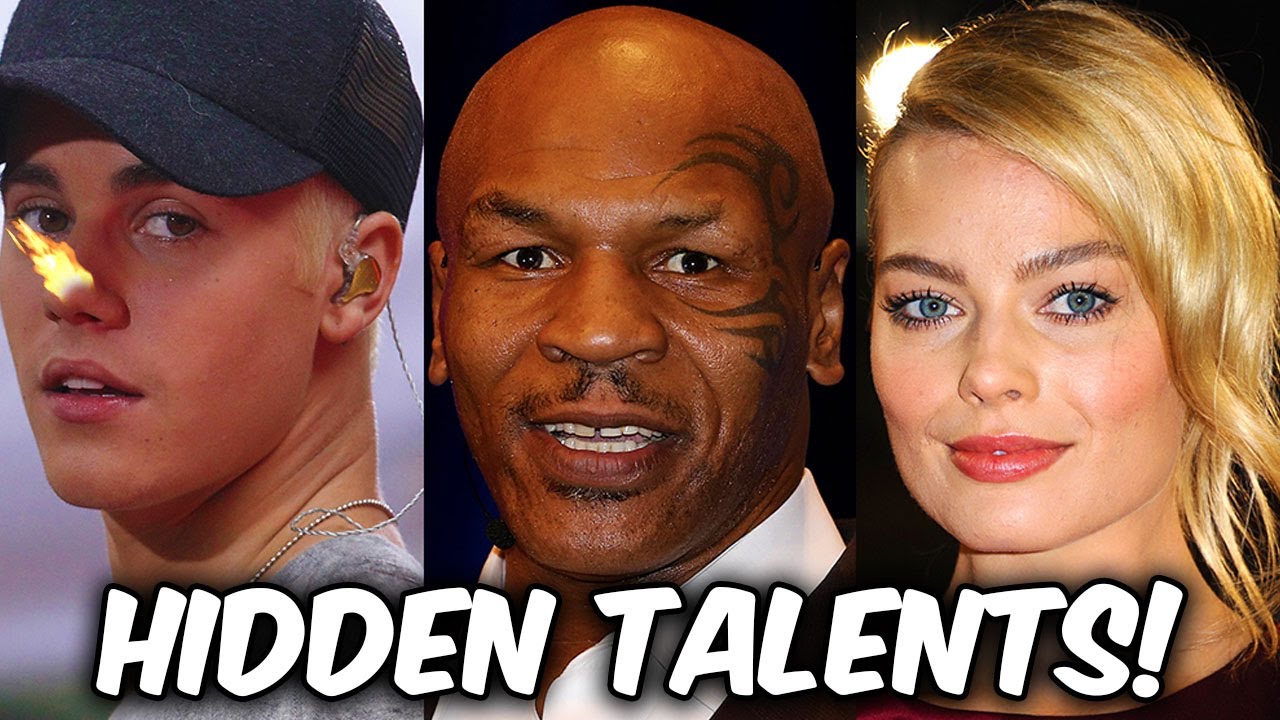 Famous Celebs With HIDDEN Talents! - YouTube