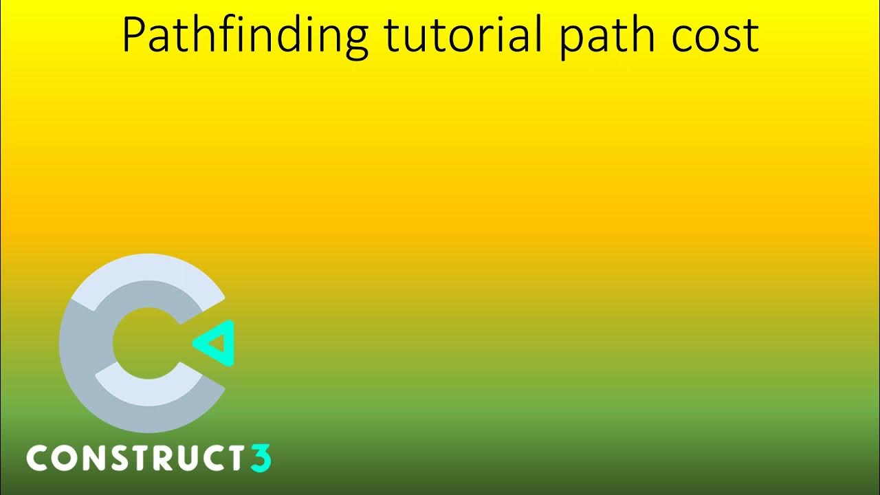 Construct 3 tutorial part 17 (pathfinding tutorial path cost) - YouTube