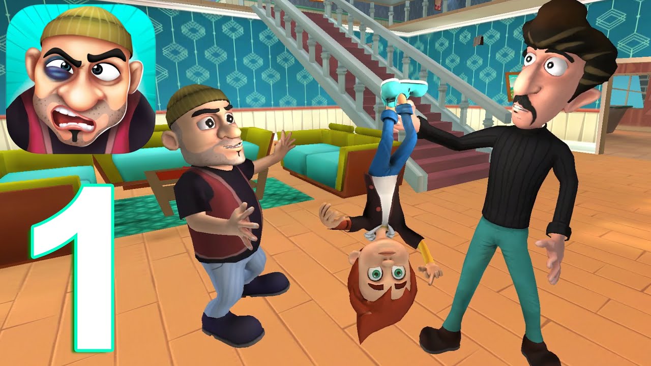 Scary Robber Home Clash Gameplay Walkthrough Part 1 (IOS/Android) - YouTube