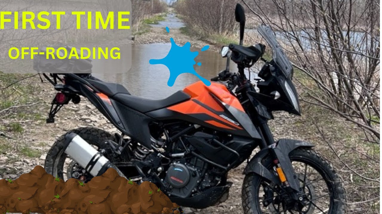 First Time Off Roading 2021 KTM 390 Adventure - YouTube
