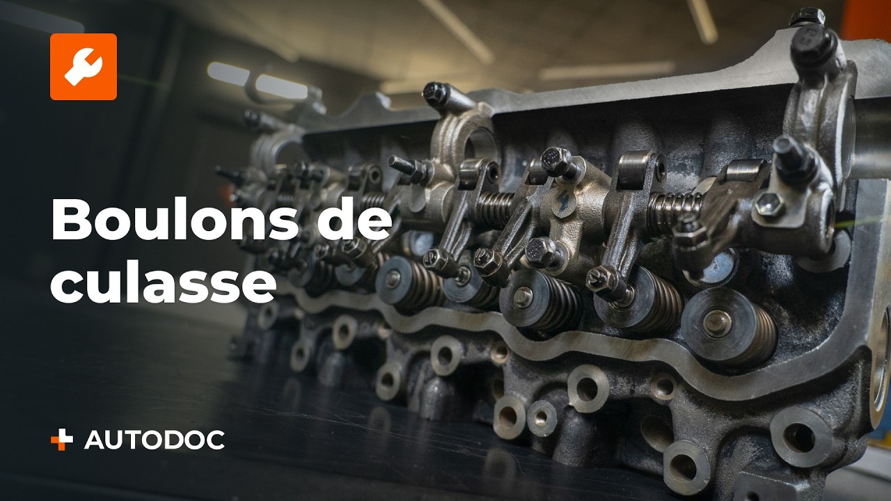 Comment serrer les boulons de culasse - YouTube