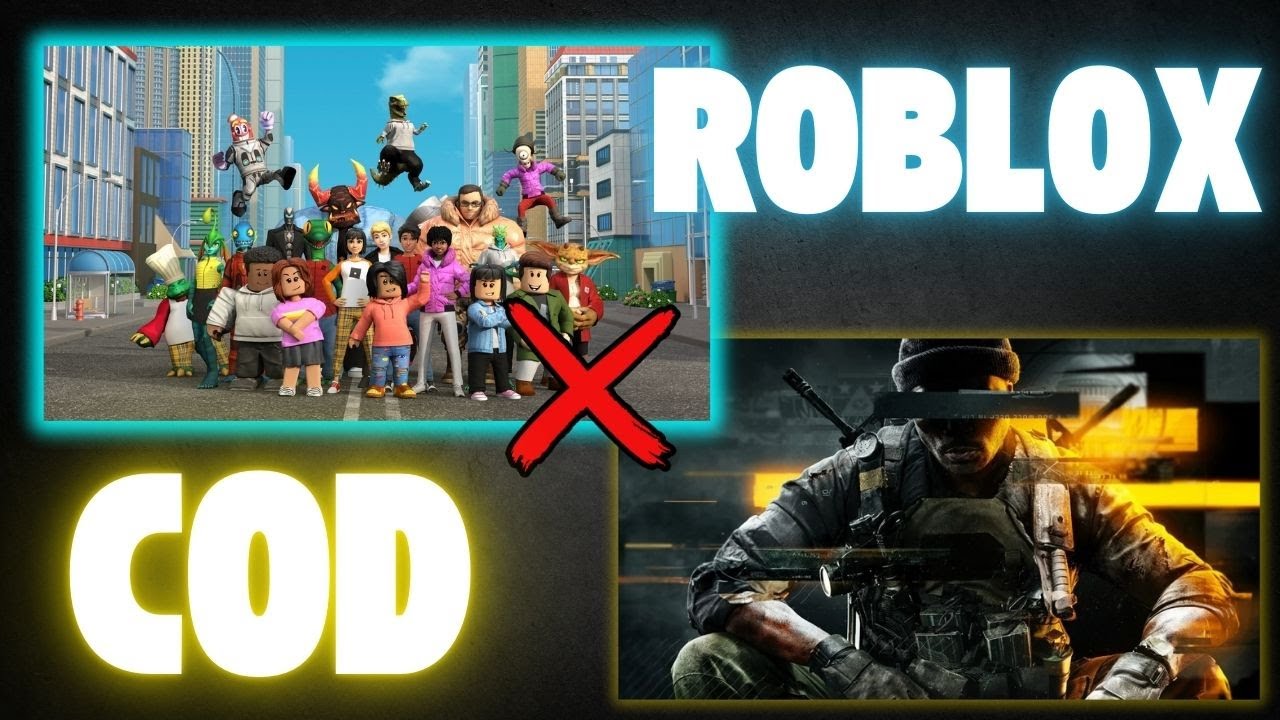Roblox and Cod - YouTube